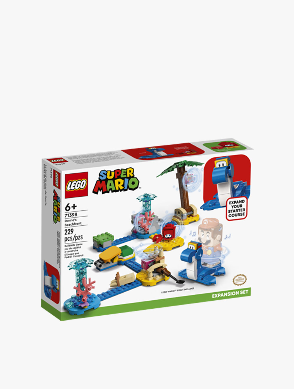LEGO® Super Mario™ Dorrie’s Beachfront Expansion Set - 71398