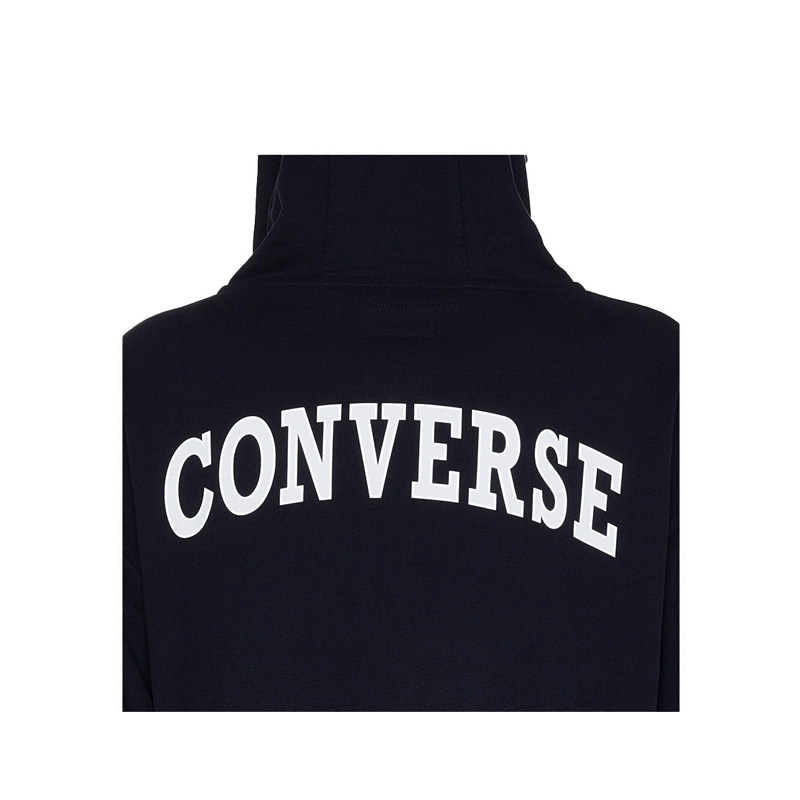 Jual Converse Retro Full Zip Women s Hoodie Converse Black Sports Station