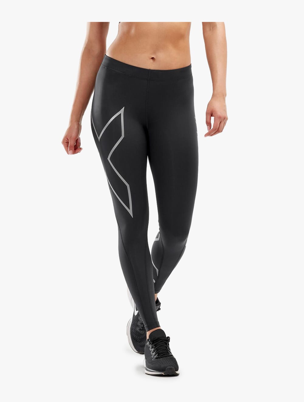 2XU Women's Compression Tight - Black Silver