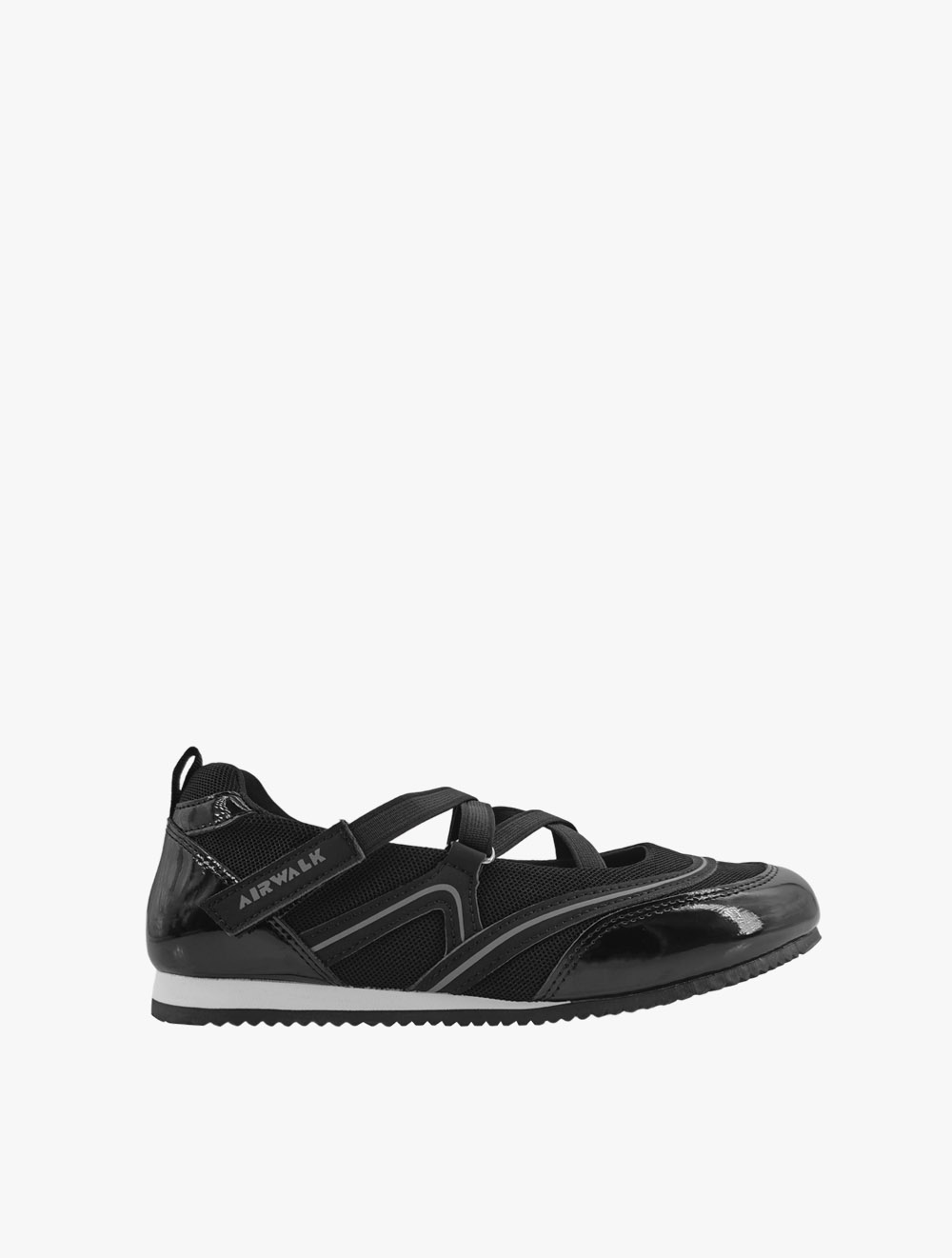 Airwalk Escalate Jr Girls' Lifestyle Shoes - Black
