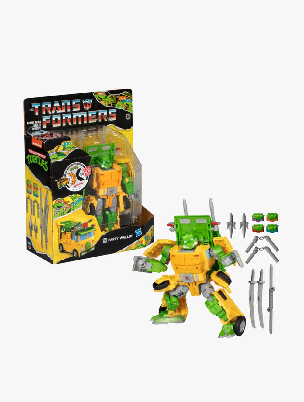 TRA Collab TMNT x Transformers Party Wallop - TFOF9656
