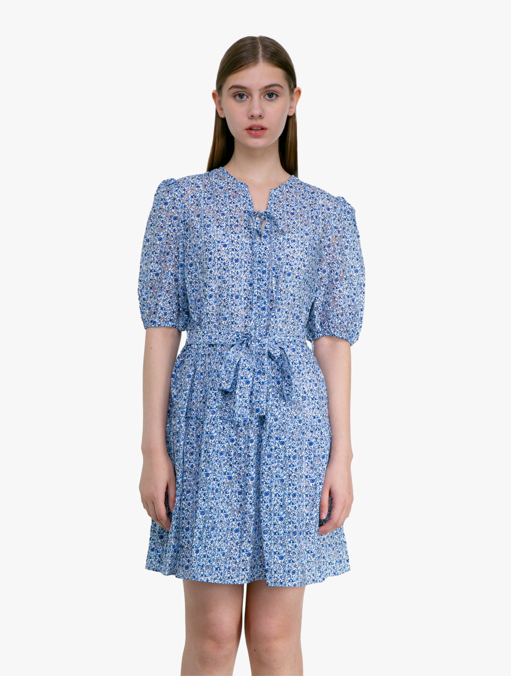 Two-Piece Printed Dress Set