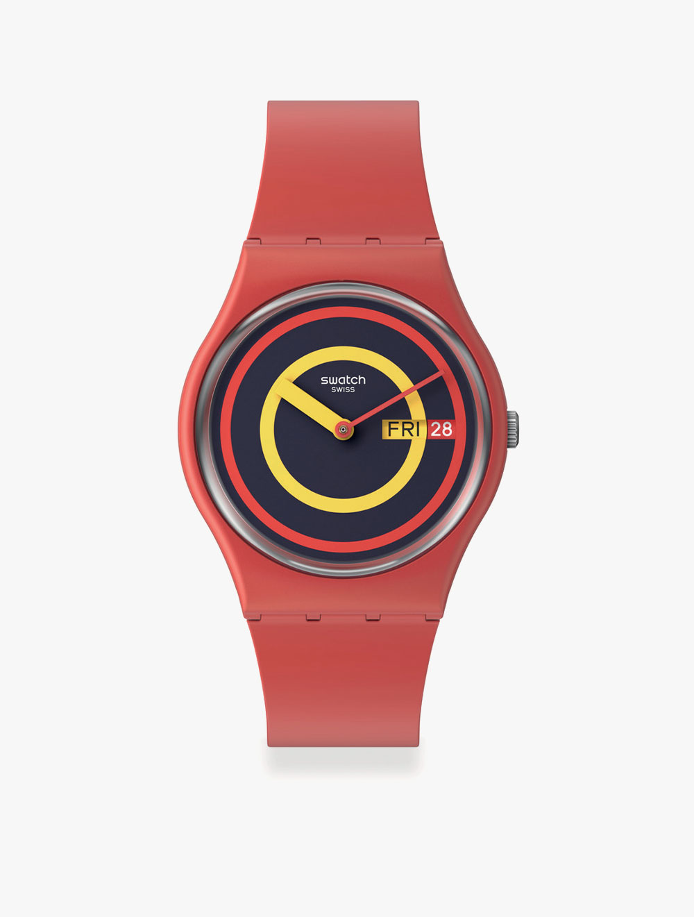 Swatch Concentric Red