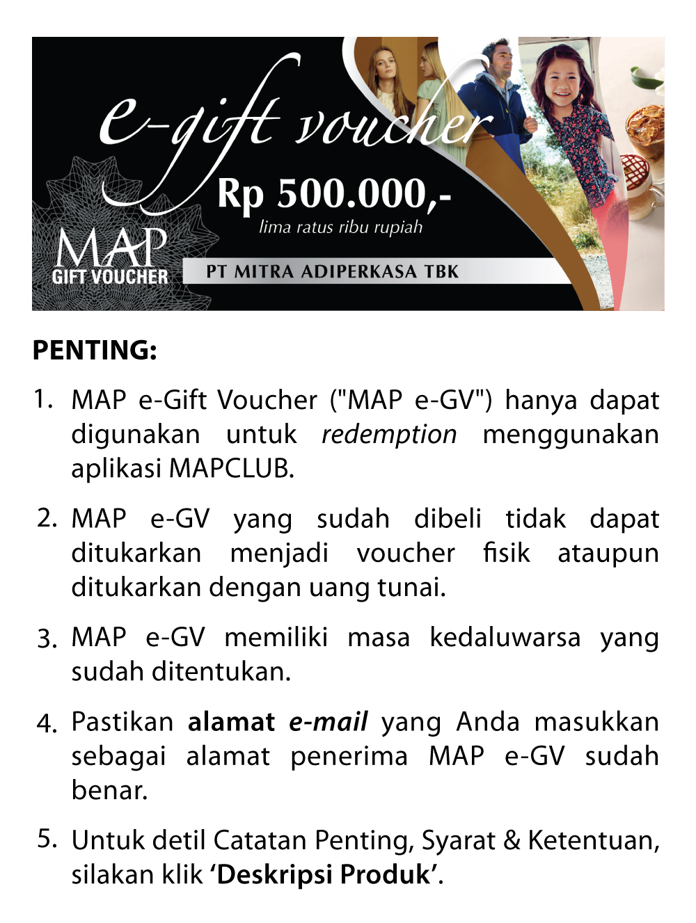 MAP Gift Voucher 500K
