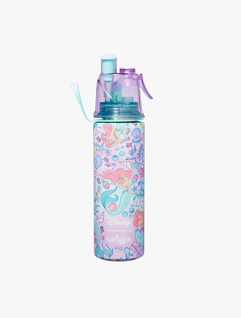 Smiggle Bottle Steel Spritz Disney Princess - IGL444343LIL