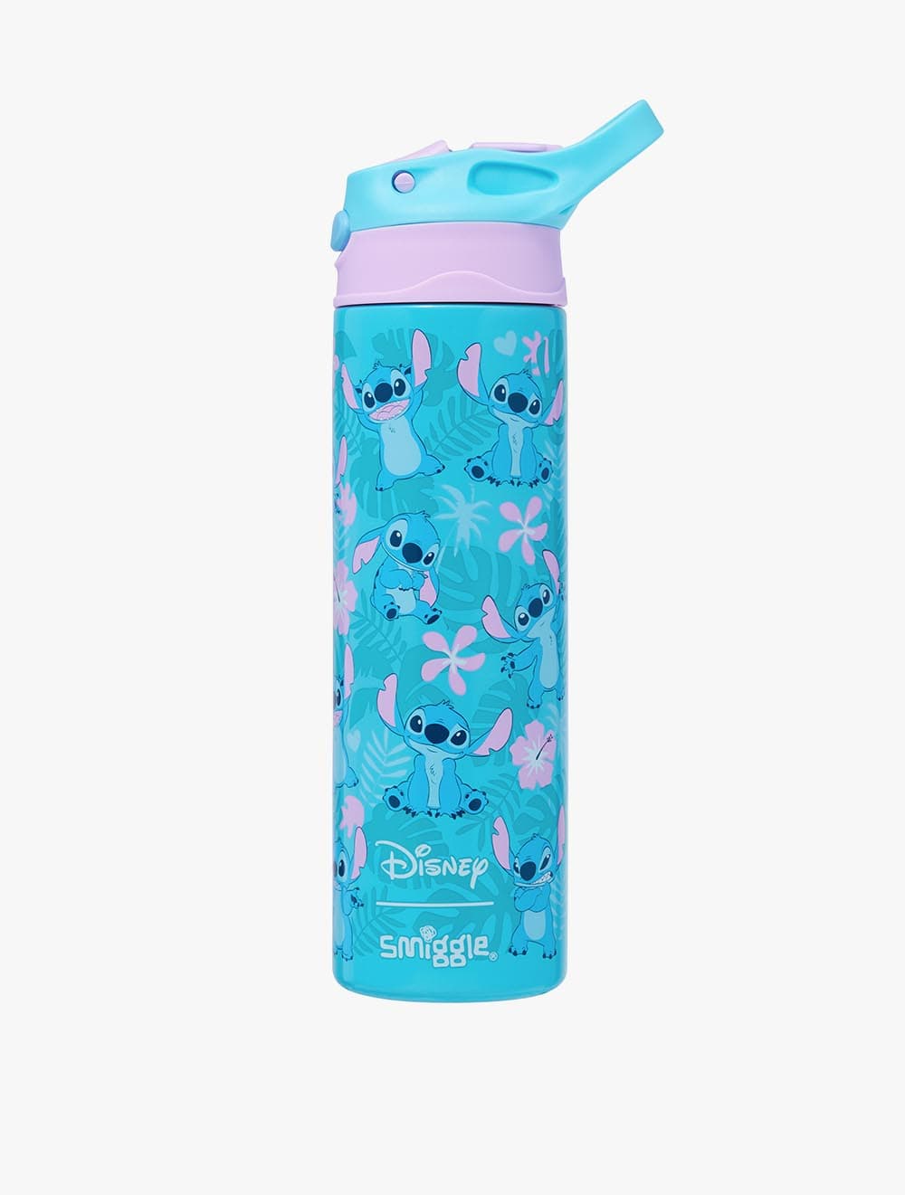 Smiggle Stitch Stainless Steel Flip Drink Bottle 520Ml - IGL455865TQS