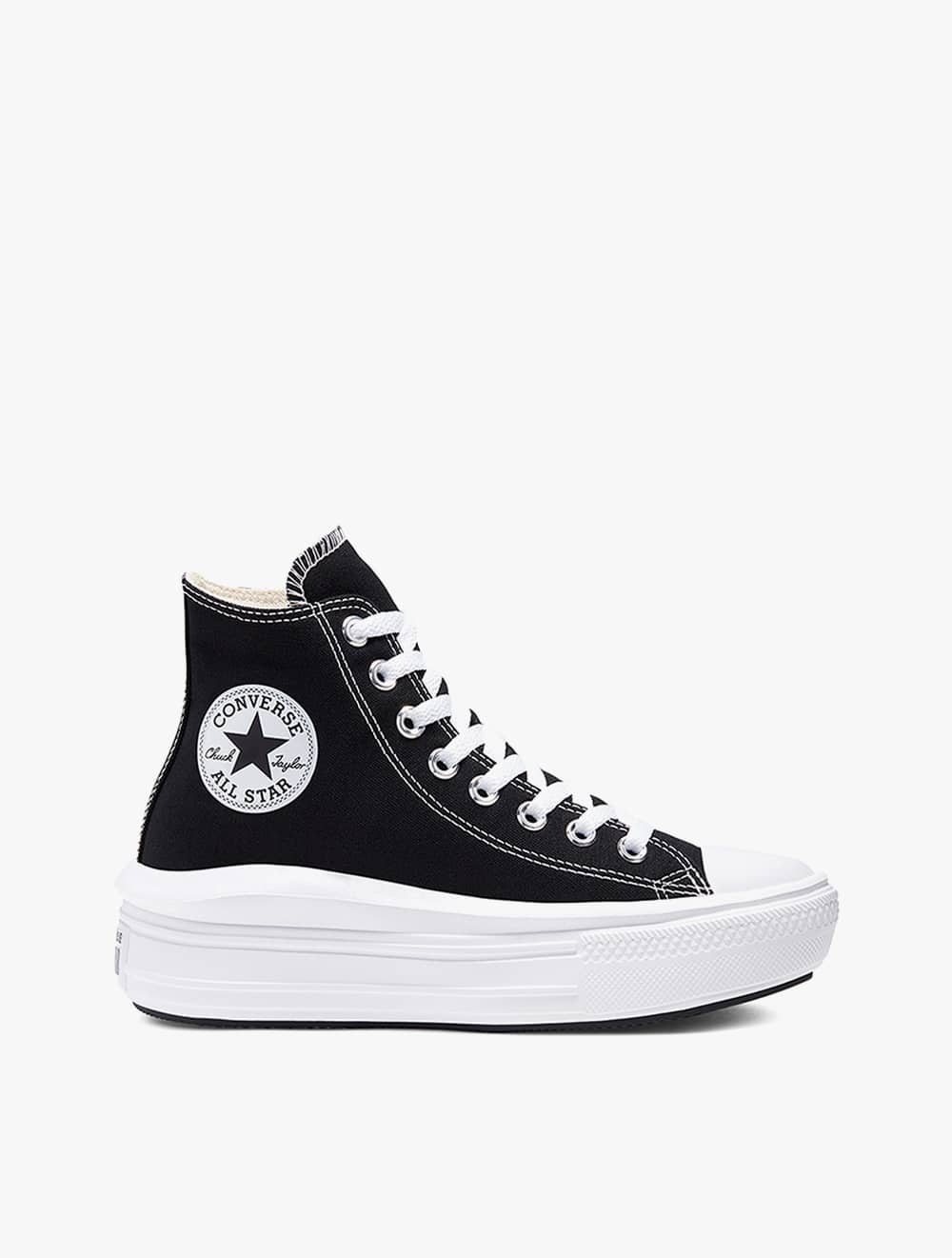 Converse Chuck Taylor All Star Move Platform Women's Sneakers - Black ...
